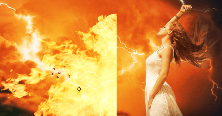 2 Ways to Create Realistic Fire Effect in Photoshop