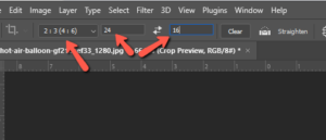 How to Change Aspect Ratio for Cropping in Photoshop
