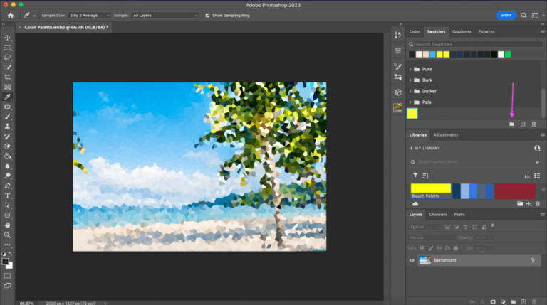 6 Easy Steps to Create a Color Palette in Photoshop