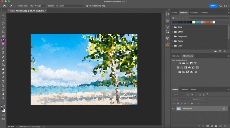 6 Easy Steps to Create a Color Palette in Photoshop