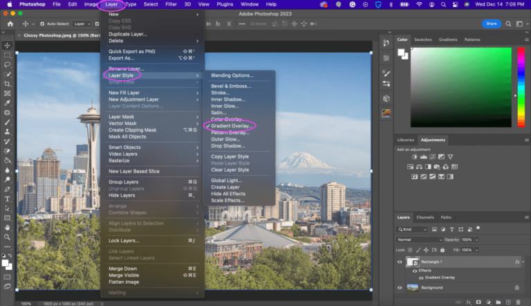 2 Easy Ways to Make Glossy Effect in Photoshop