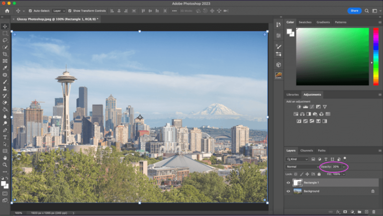 2 Easy Ways to Make Glossy Effect in Photoshop