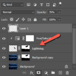 How to Create a Realistic Lightning Effect in Photoshop