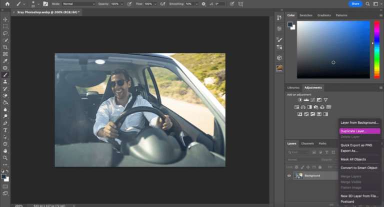 How to Create an X-Ray Filter/Effect in Photoshop