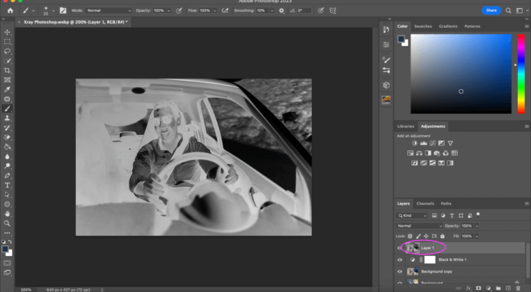 How to Create an X-Ray Filter/Effect in Photoshop