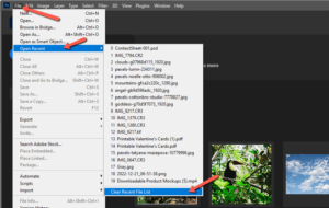 How to Delete Recent Files in Photoshop (3 Tricks)
