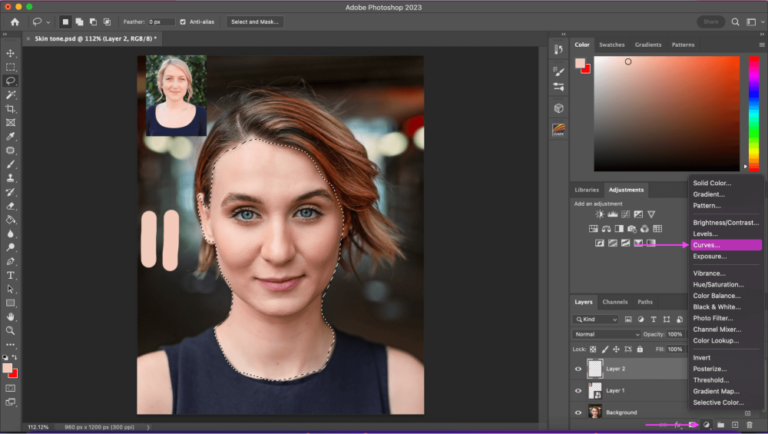 How to Perfectly Match Skin Tone in Photoshop