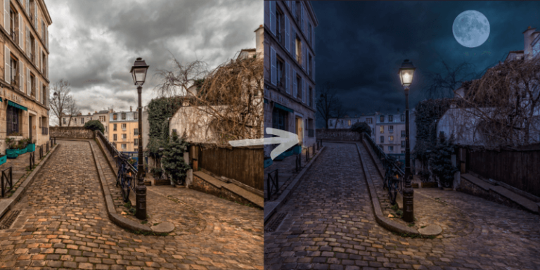 3 Easy Steps to Turn Day Into Night in Photoshop