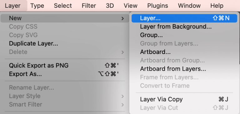 4 Quick & Easy Ways to Add a New Layer in Photoshop