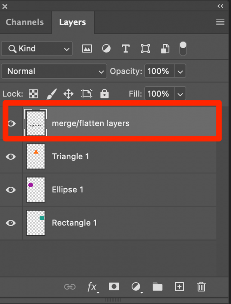 How to Merge and Flatten Layers in Photoshop (Tutorials)