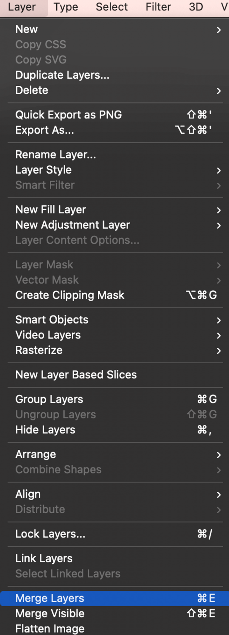 How to Merge and Flatten Layers in Photoshop (Tutorials)
