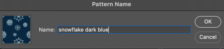 Free Snowflake Repeating Background for Photoshop