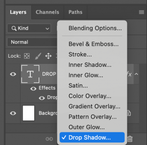3 Easy Ways to Add Drop Shadow to Text in Photoshop