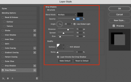 3 Easy Ways to Add Drop Shadow to Text in Photoshop