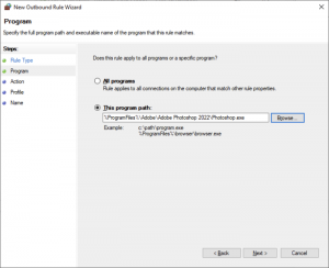 4 Quick Steps to Block Photoshop in Firewall (Windows 10)