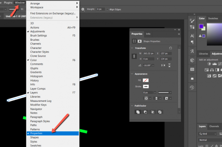 How to Change Line Color in Photoshop (Step-by-Step)