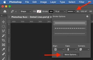 2 Ways to Draw a Dotted Line in Photoshop (With Steps)