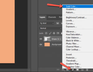 How to Fill a Shape With Color in Photoshop (Tutorial)