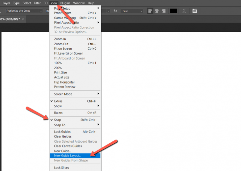 How to Make/Insert a Table in Photoshop (5-Step Tutorial)