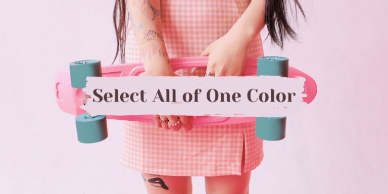 How to Select Only One Color in Photoshop (Step by Step)