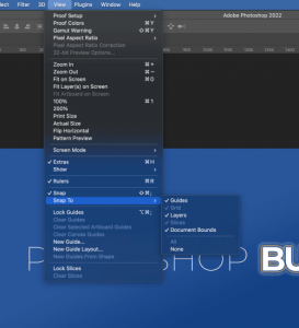 How to Turn off Snapping in Photoshop (Keyboard Shortcut)