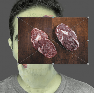 How to Turn Portrait into Zombie in Photoshop (10 Steps)